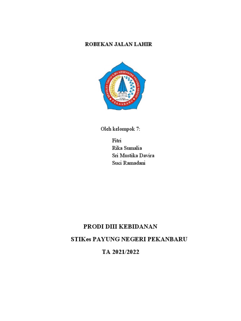 Derajat dan Penanganan Robekan Jalan Lahir | PDF | Griya & Taman ...