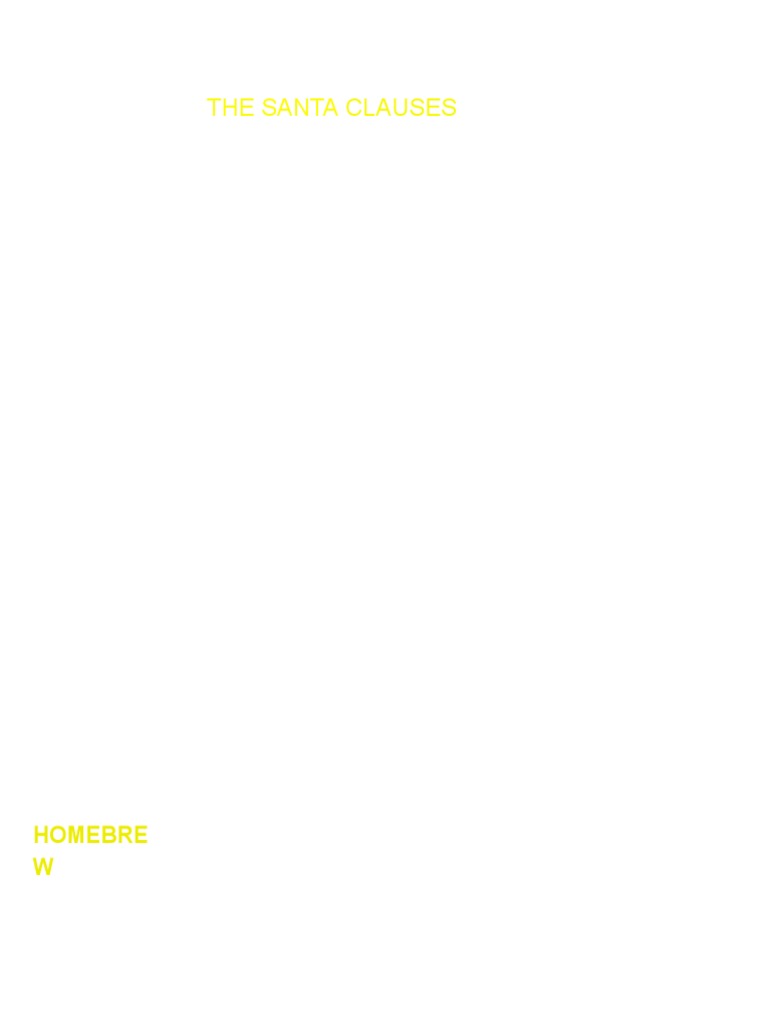 Santa Clauses 5e Dndhrodgeir Word | PDF | Santa Claus's Reindeer