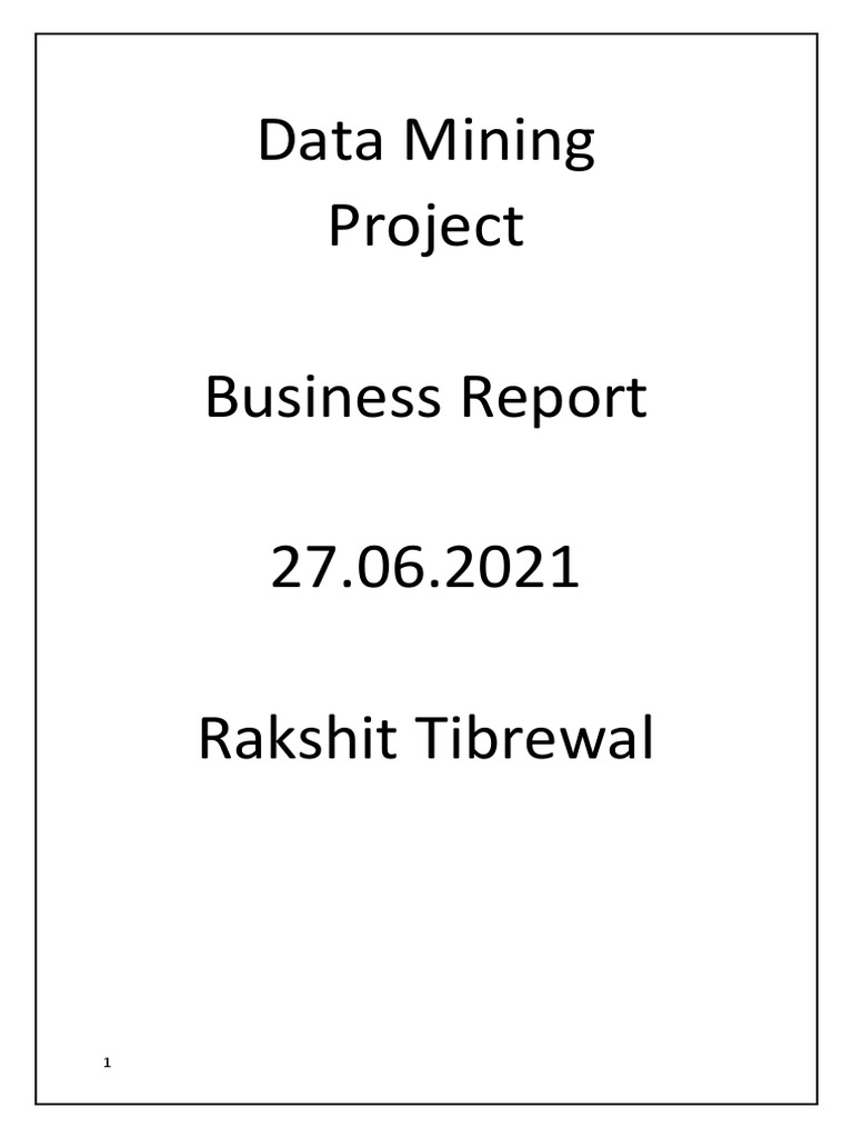 Data Mining Project - 27.06.2021 | Download Free PDF | Receiver Operating Characteristic ...