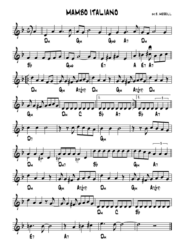 Mambo Italiano | PDF