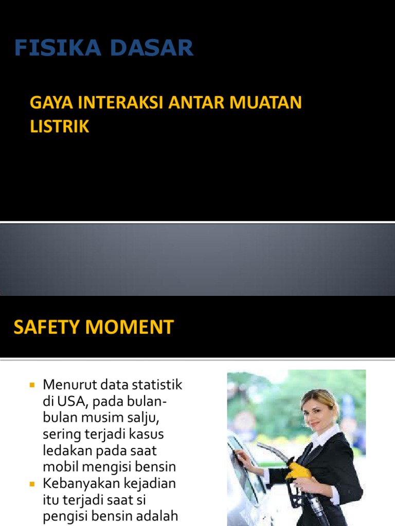 Gaya Interaksi Antar Muatan Listrik | PDF