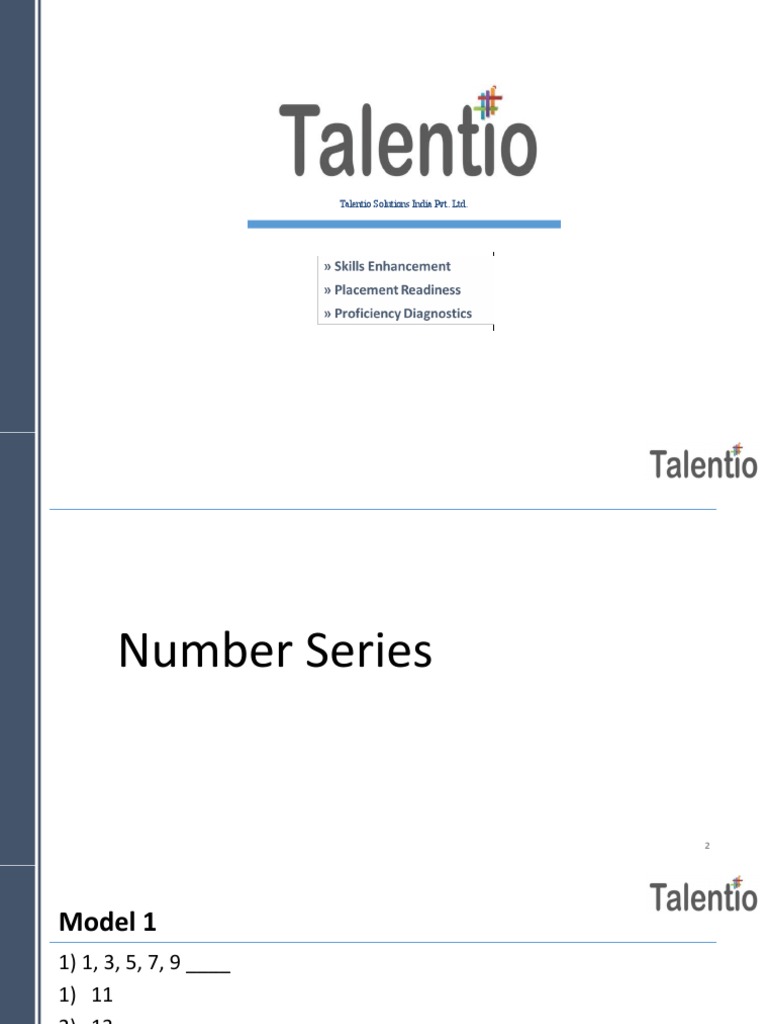 Talentio Solutions India Pvt. LTD | PDF