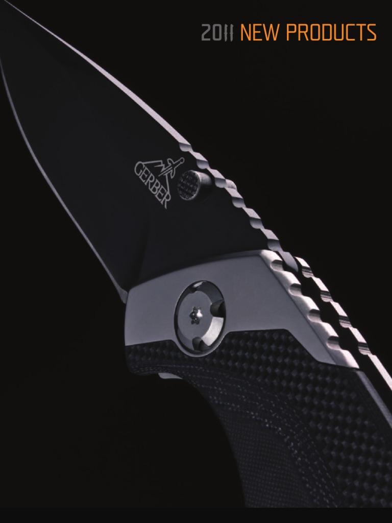 Gerber 2011 New Products | PDF | Knife | Blade