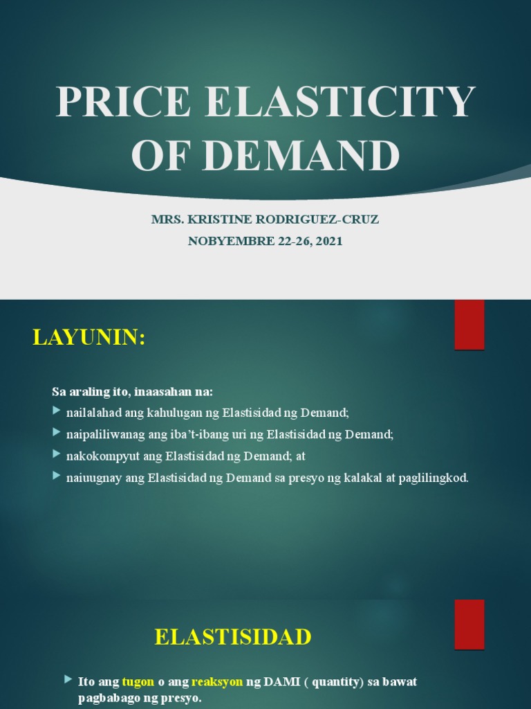 Elastisidad NG Demand | PDF