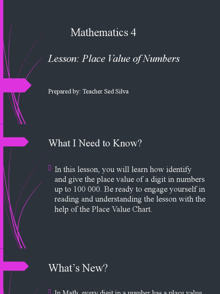 Mathematics 4 Lesson 2 | PDF | Teaching Methods & Materials