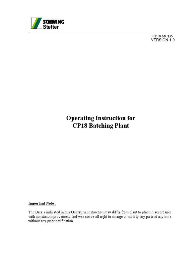 CP18 Manual.14.03.2012 | PDF | Alternating Current | Electrical Wiring