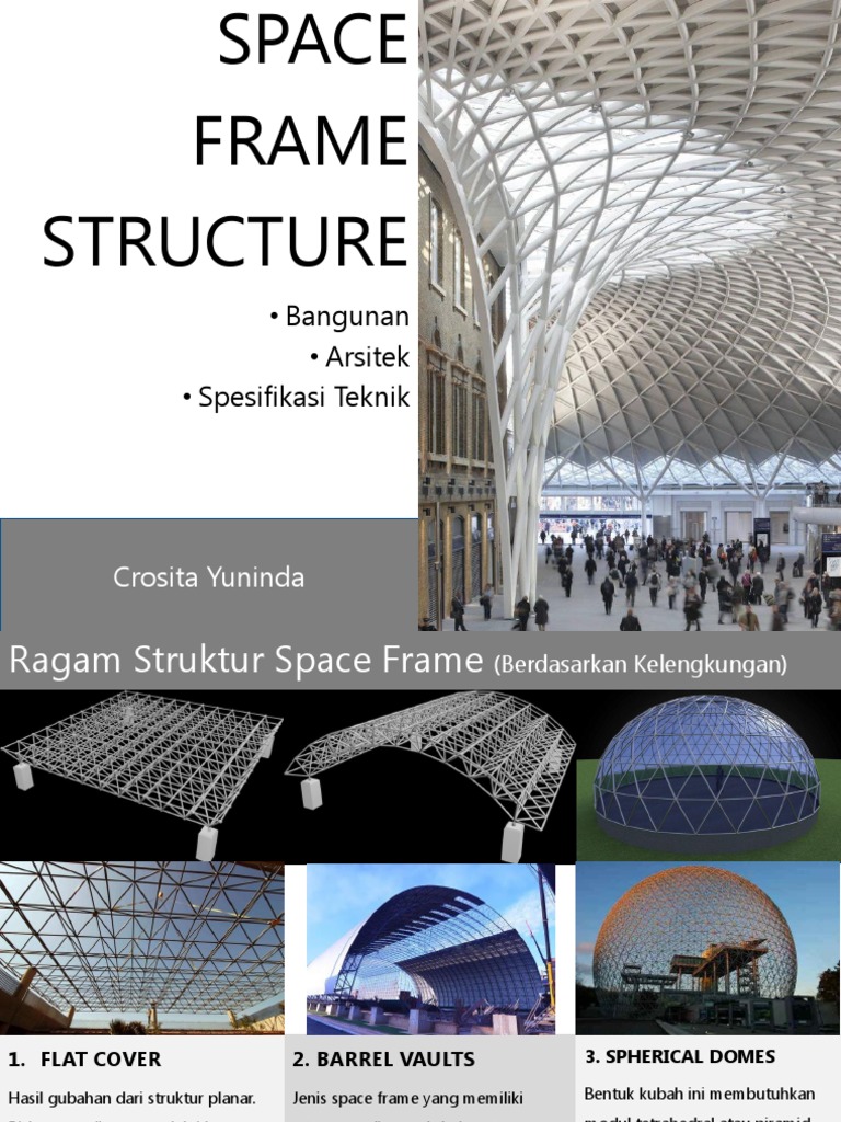 Space Frame Building Stucture | PDF | Seni | Teknologi & Rekayasa