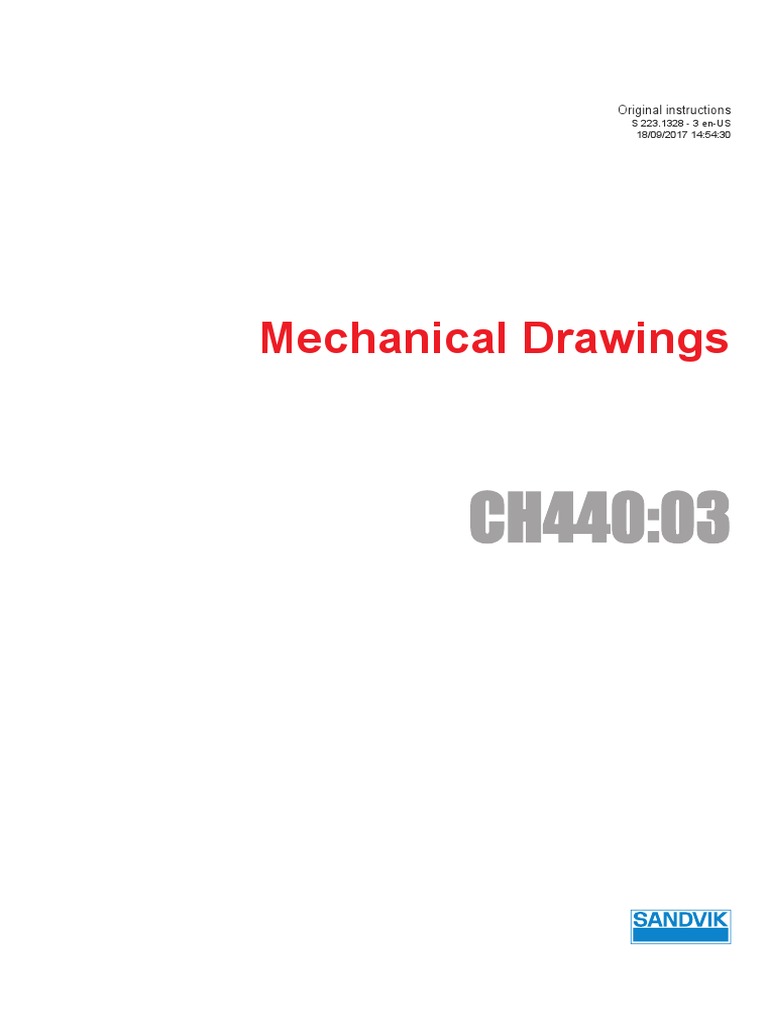 Mechanical Drawings: Original Instructions | PDF