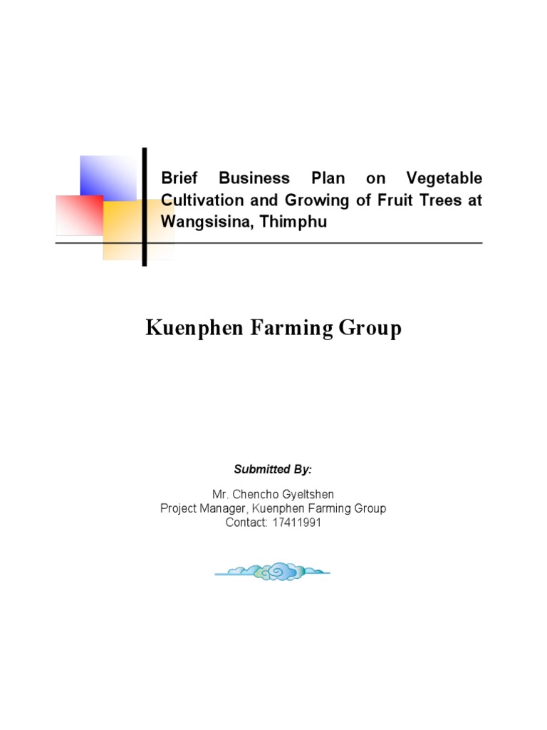 Supporting Local Agriculture and Livelihoods: A Proposal for a ...