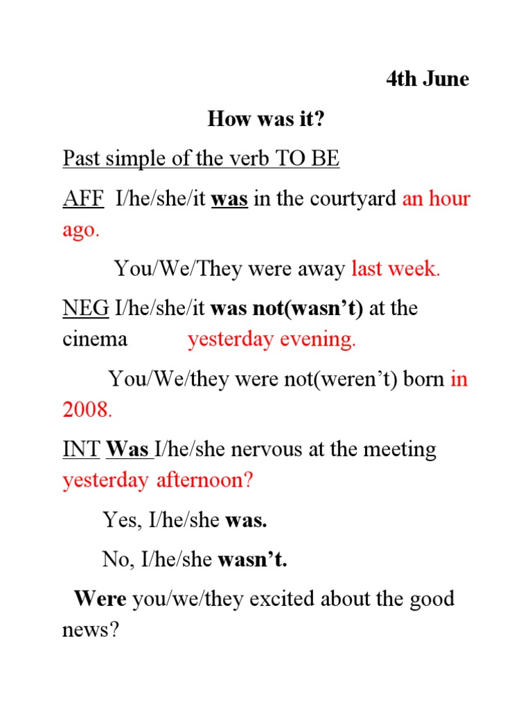 How Was It | PDF | Language Arts & Discipline