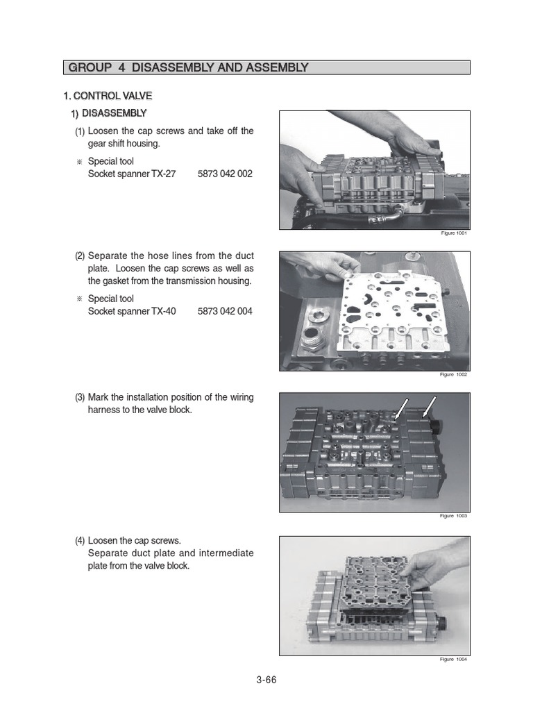 Control Valve Disassembly and Assembly Guide | PDF | Screw | Nut (Hardware)