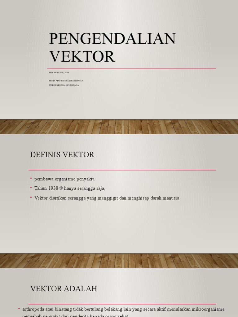 Pengendalian Vektor | PDF