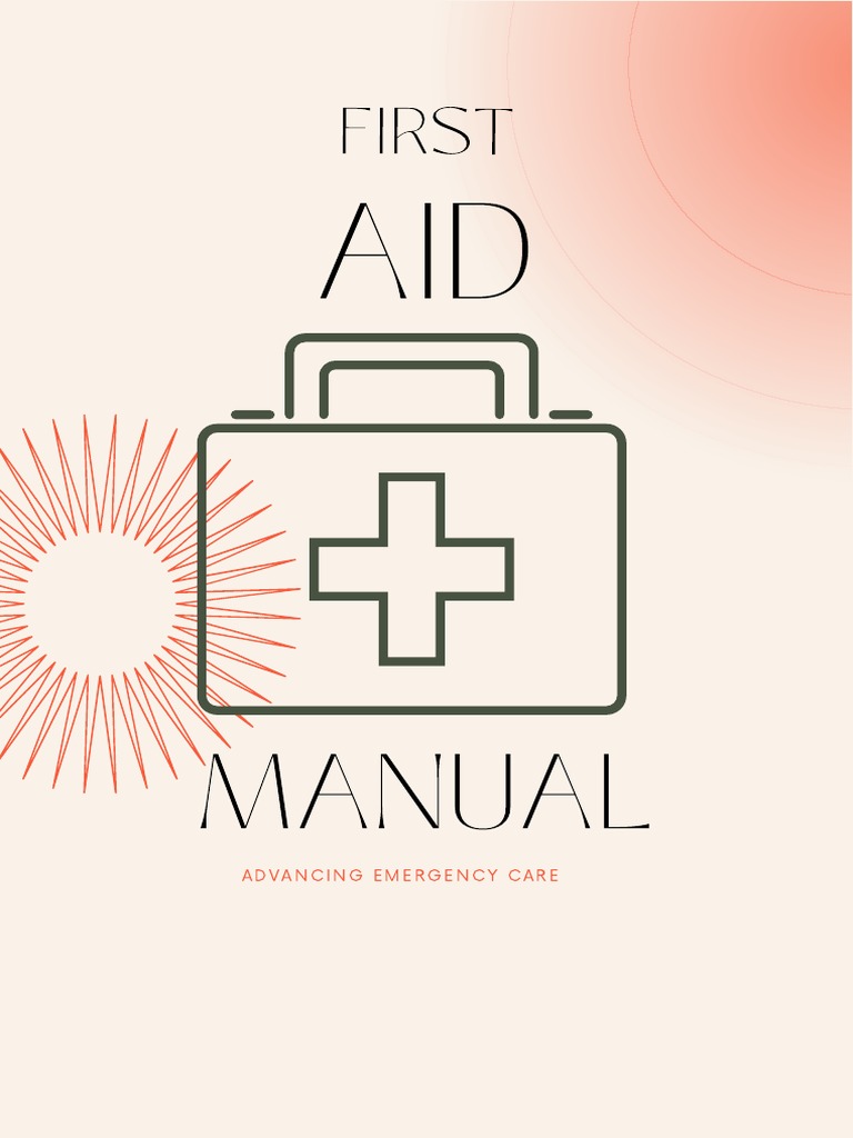 First Aid Manual | PDF | First Aid | Clinical Medicine
