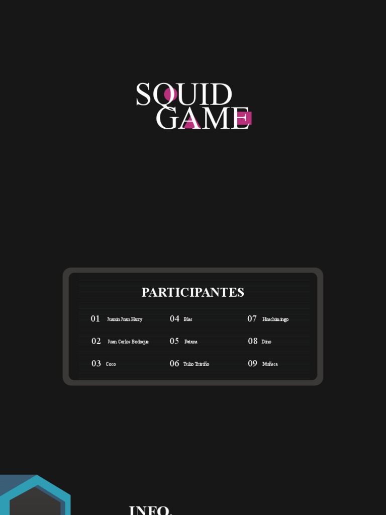 Squid Game Pdf
