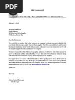 Application Letter For Dealership 2 | PDF