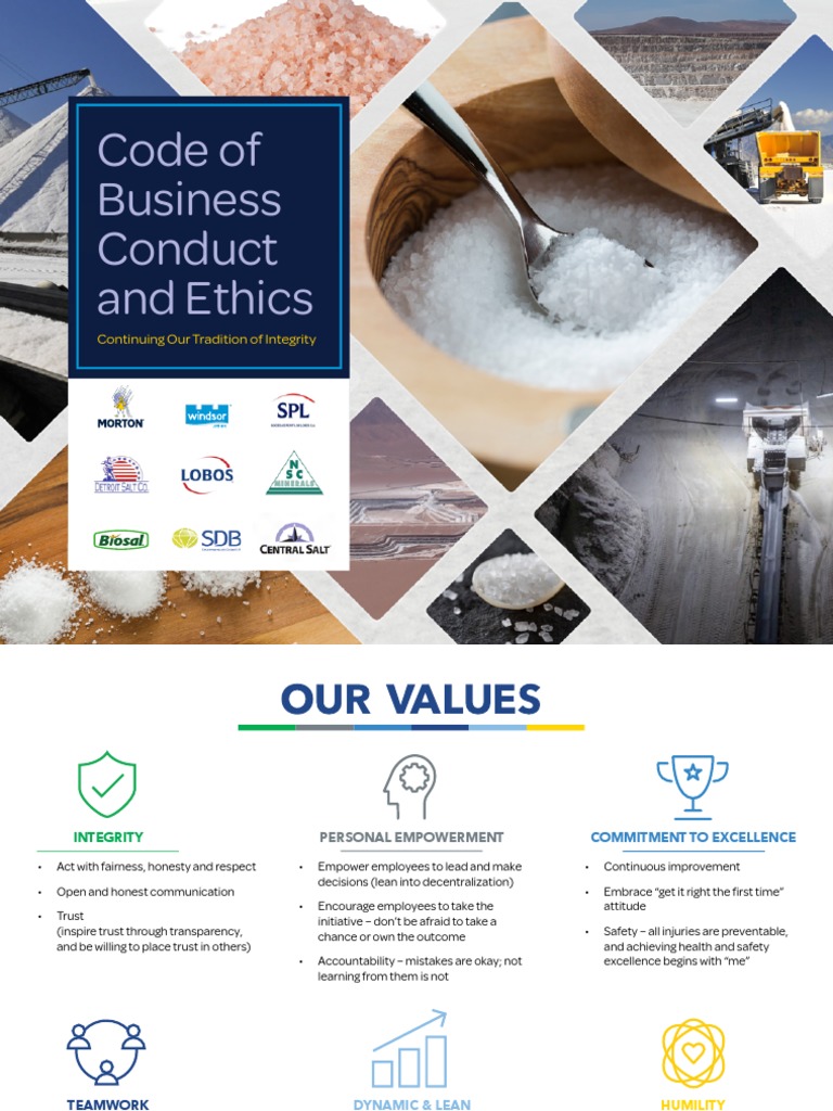 An Ethical Compass: Understanding Our Company's Code of Business ...
