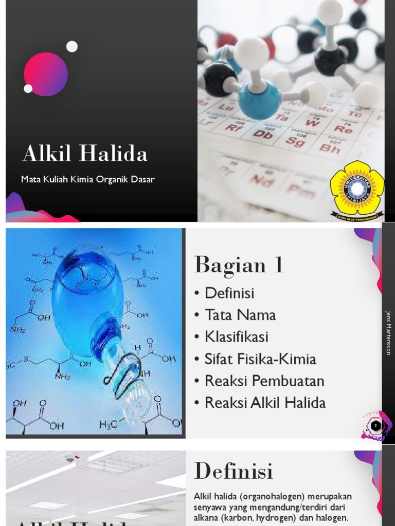 Panduan Lengkap Alkil Halida Kimia | PDF