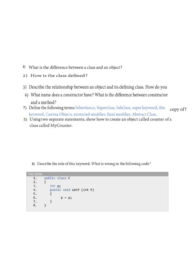 Java Assignment 1 | PDF