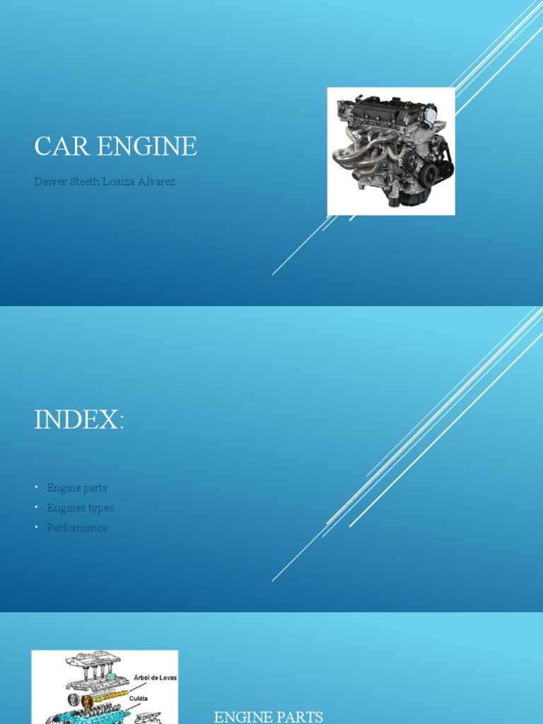Car Engine: Deiver Steeth Loaiza Álvarez | PDF