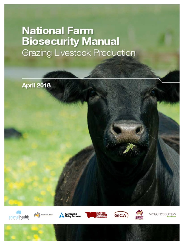 National Farm Biosecurity Manual: Grazing Livestock Production | PDF ...
