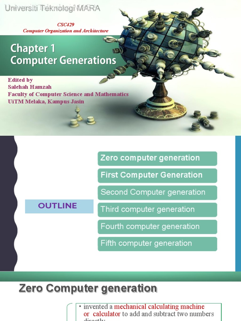 Universiti Teknologi MARA: CSC429 Computer Organization and ...
