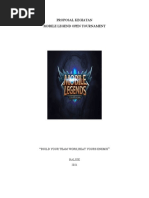 PROPOSAL MOBILE LEGEND Ji | PDF