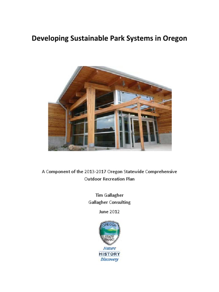 Developing Sustainable Park Systems | PDF | Sustainability | Efficient ...