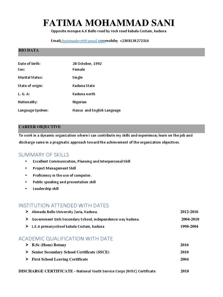 Fatima Mohammad Original CV | Download Free PDF | Cognition | Learning