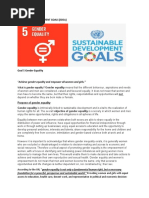 Essay About The Future Gender Equality With Introduction Body and ...