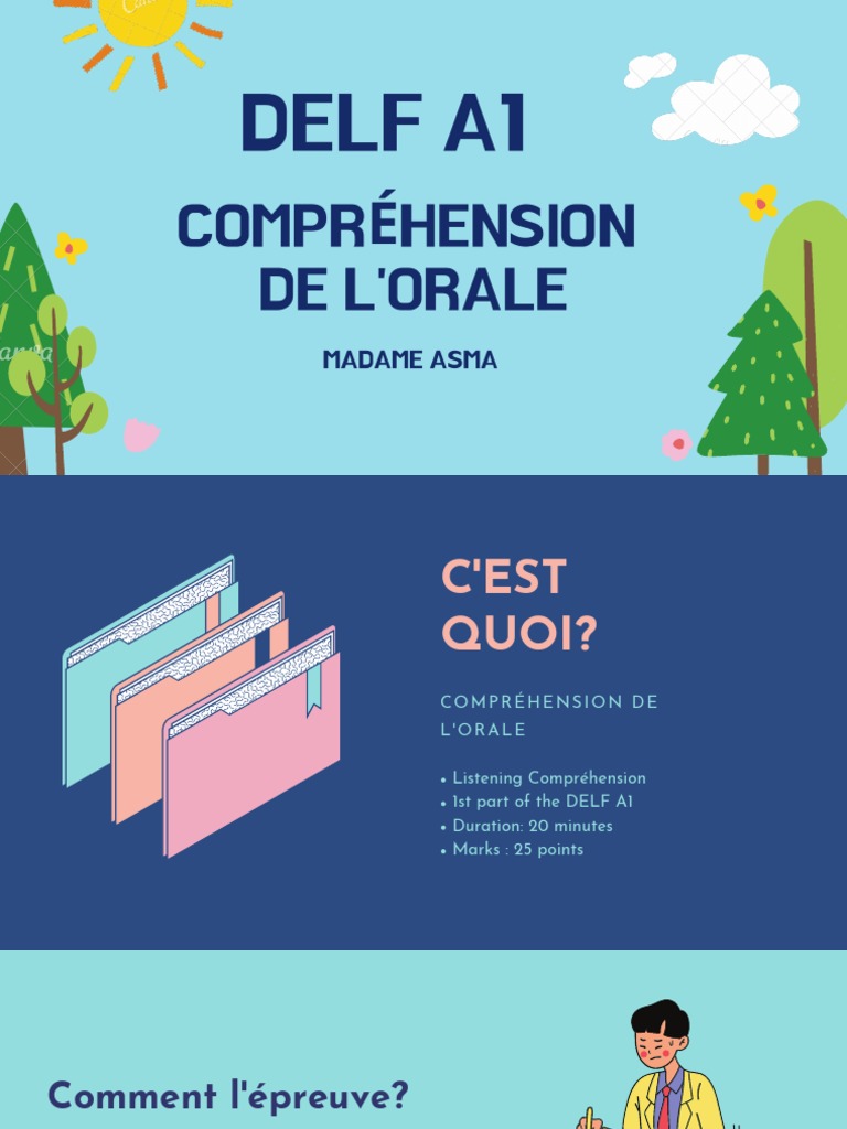 Delf A1 Presentation Co | PDF | Arts du langage et discipline