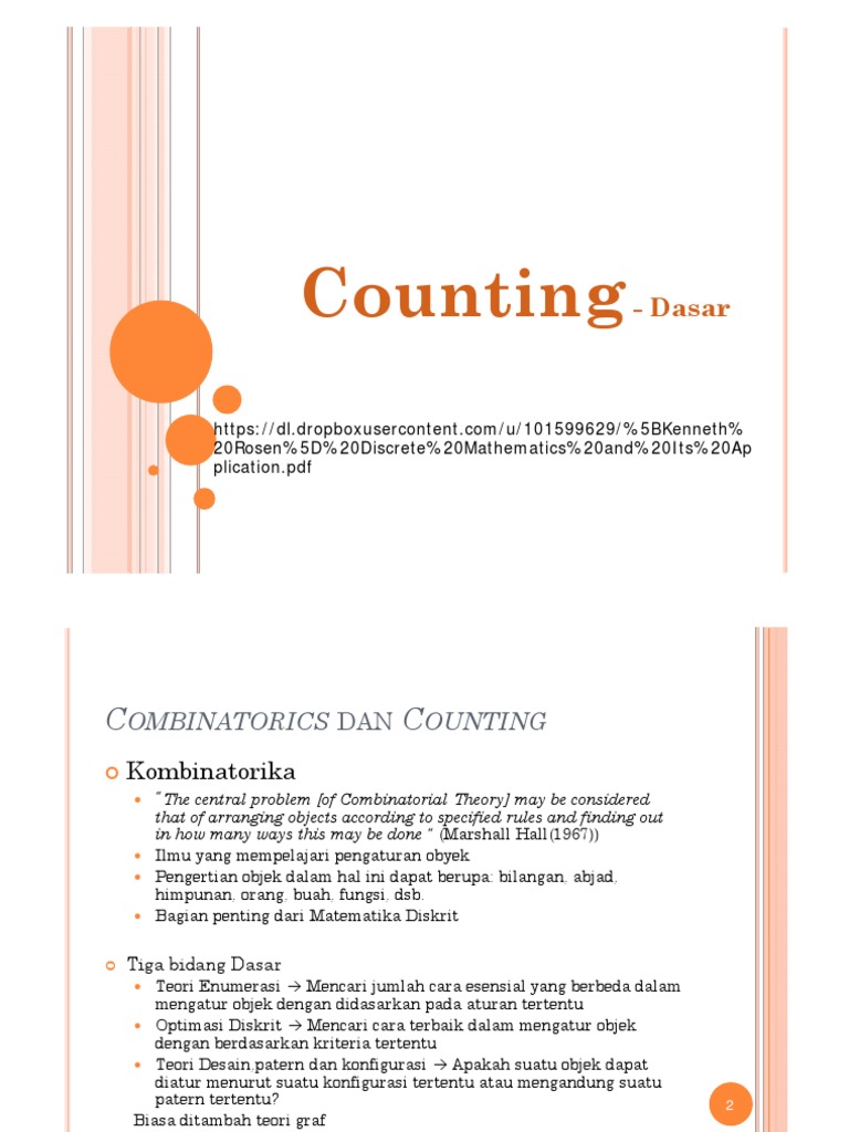 Dasar Counting | PDF