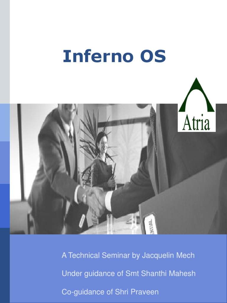 An Overview of the Inferno Operating System: Design Principles ...