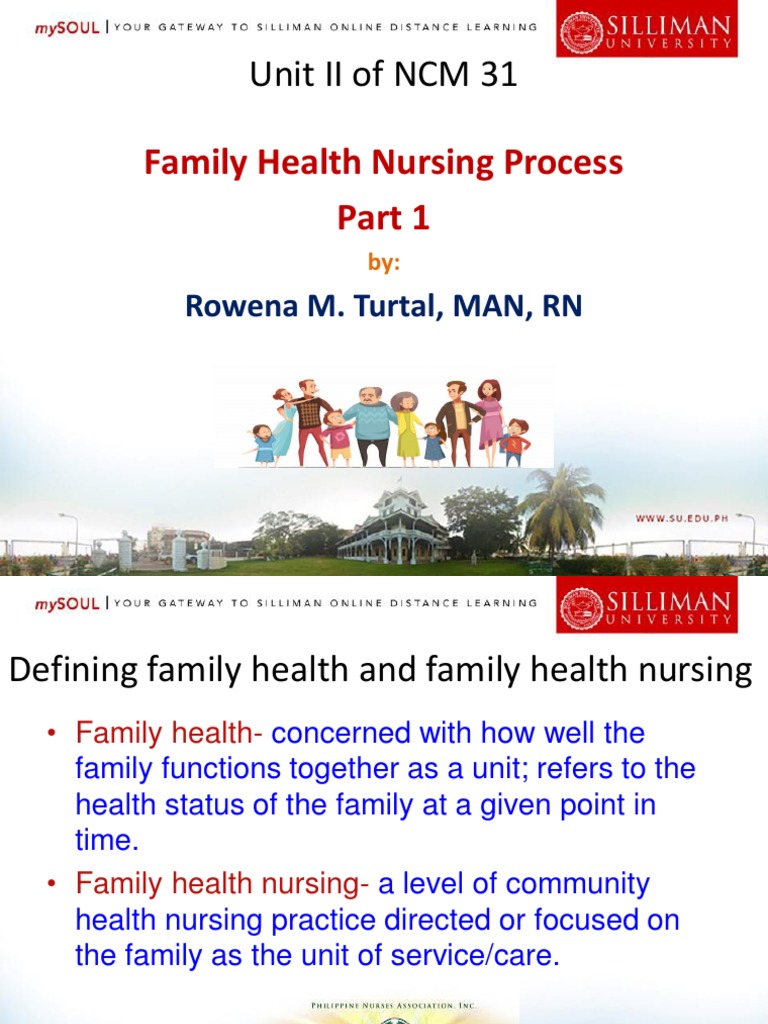 Concept of Family Nursing Process Part 1 | PDF | Nursing | Psychosocial