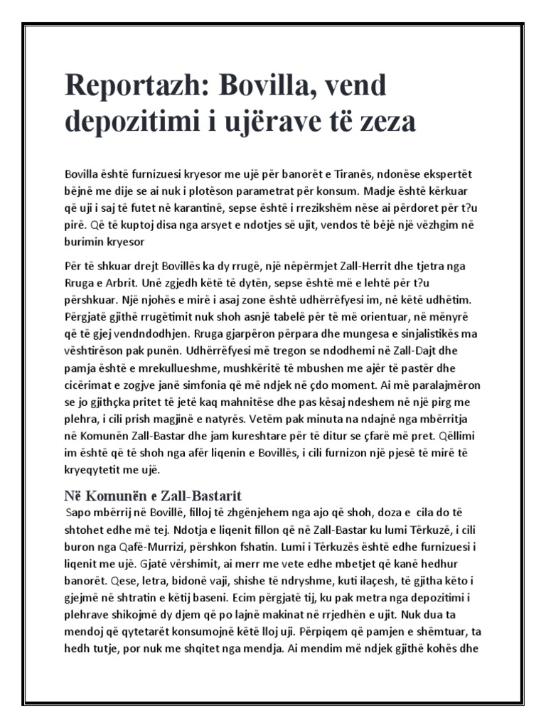 Reportazhi Skerdi | PDF