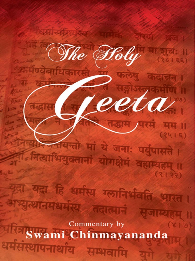 The Holy Geeta A4 Paper | PDF