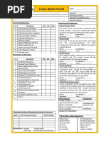 SHELL Retail Permit To Work System - 5 1 - Forms | PDF | Personal ...