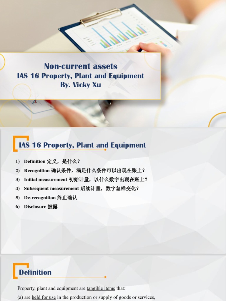 Ias 16 Ppe | PDF | Depreciation | Fixed Asset
