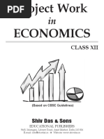 Grade 12 Economics Project 2024 25 | PDF | Economics | Economic Growth
