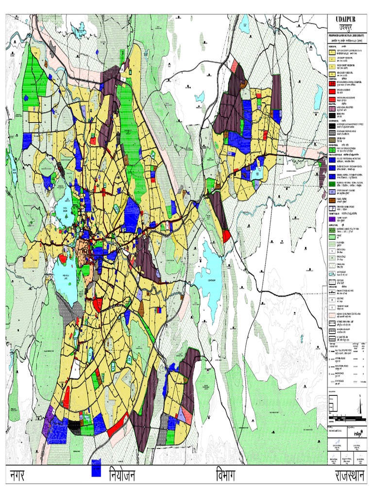 Udaipur Master Plan Map | PDF