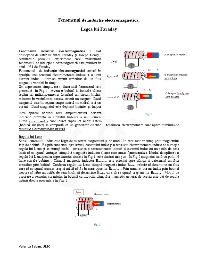 Inductia Electromagnetica | PDF