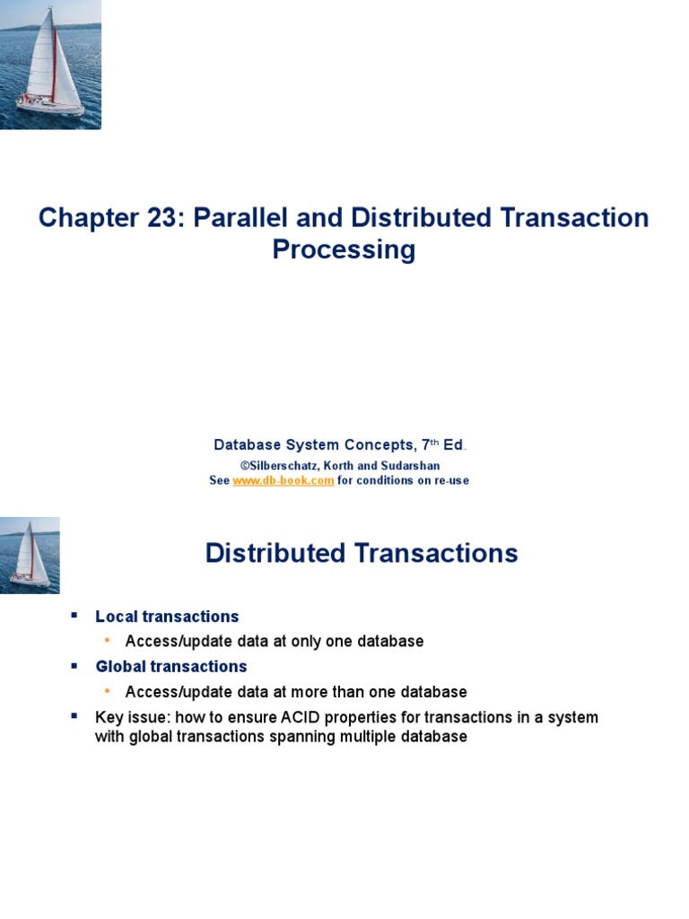 CH 23 | PDF | Database Transaction | Replication (Computing)