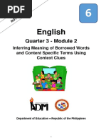 Grade 6 English Module 2 Final | PDF | Mass Media | Internet