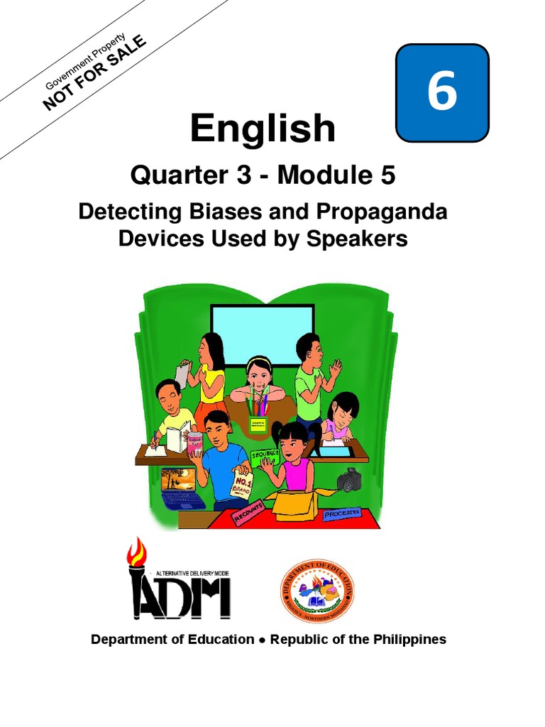 English: Quarter 3 - Module 5 | PDF | Bias | Question