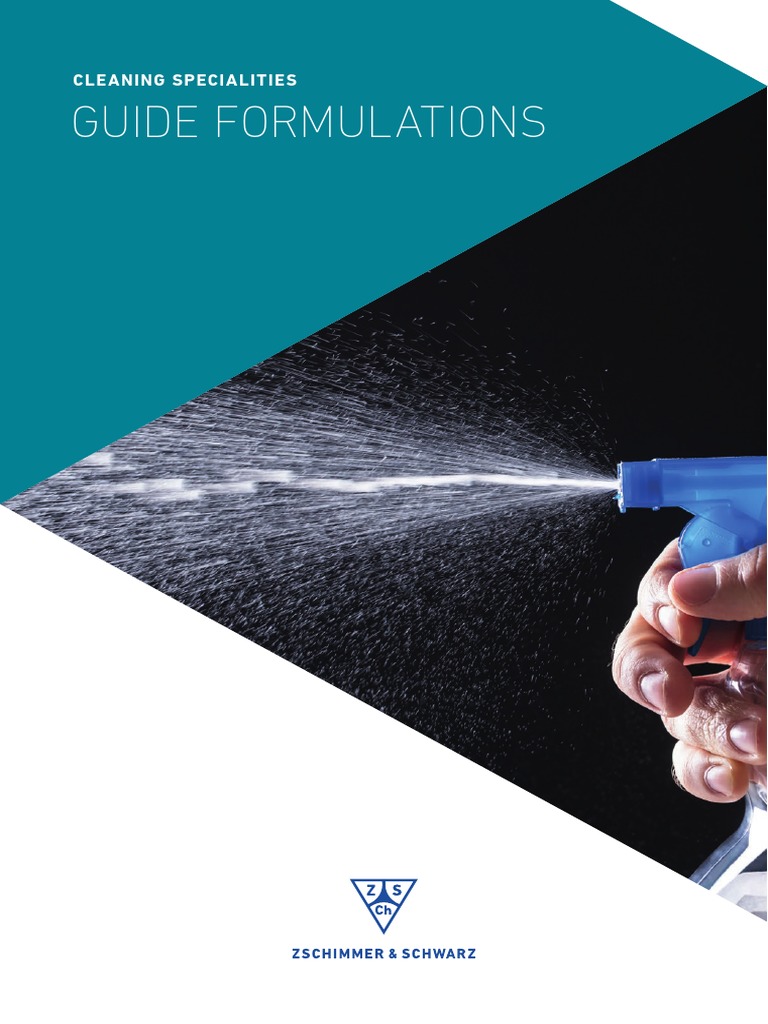 Guide Formulations: Cleaning Specialities | PDF | Building Engineering ...