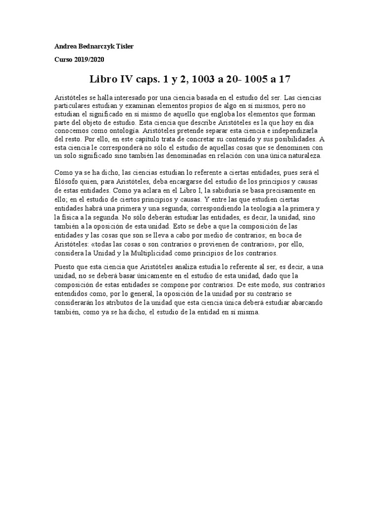 Comentario 3 HFA II | PDF | Ciencias sociales | Ciencia y matemática