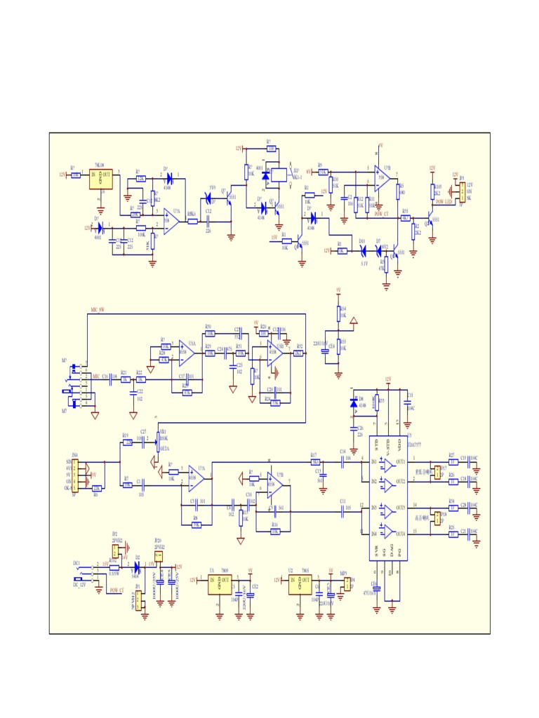 Ss023a x10 Schematic Diagram2 | PDF