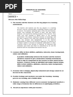 Module 2 The Teaching Profession | PDF | Teachers | Classroom Management