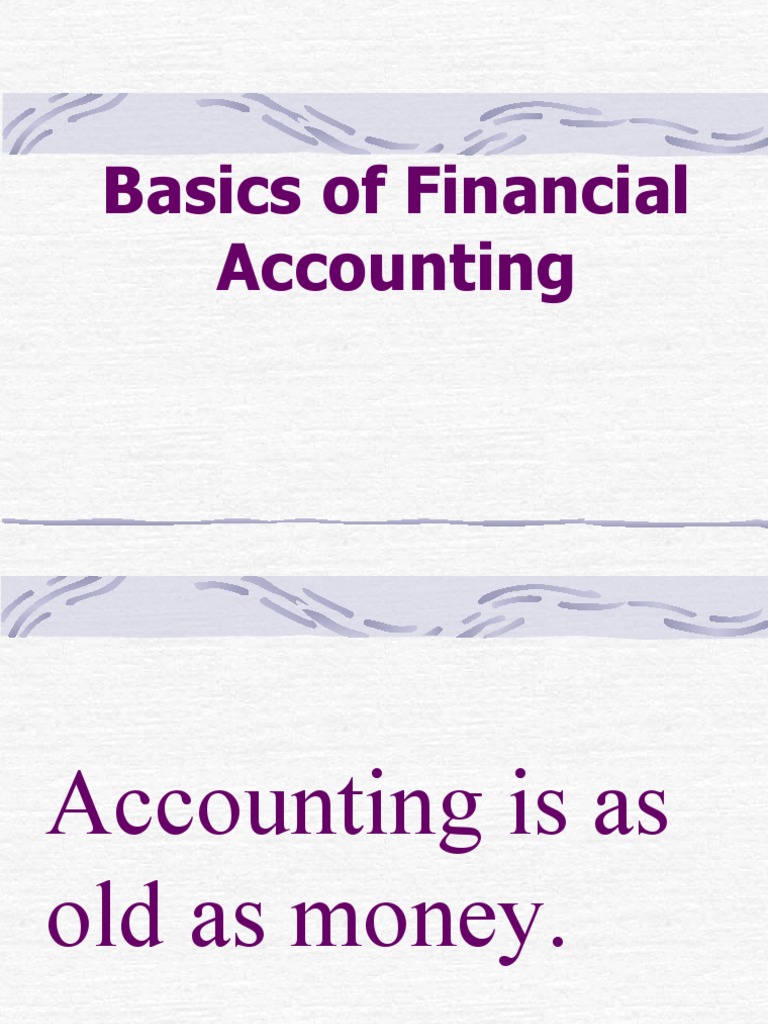 Understanding Financial Accounting Basics | PDF | Equity (Finance ...