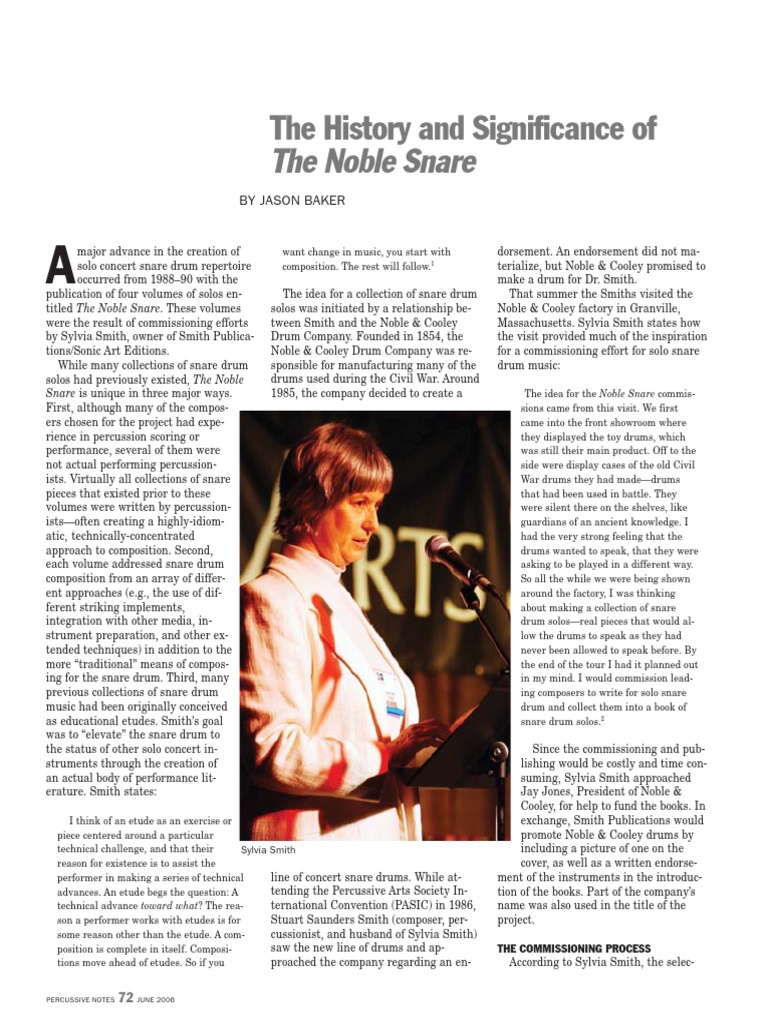 The History and Significance of The Noble Snare: by Jason Baker | PDF ...