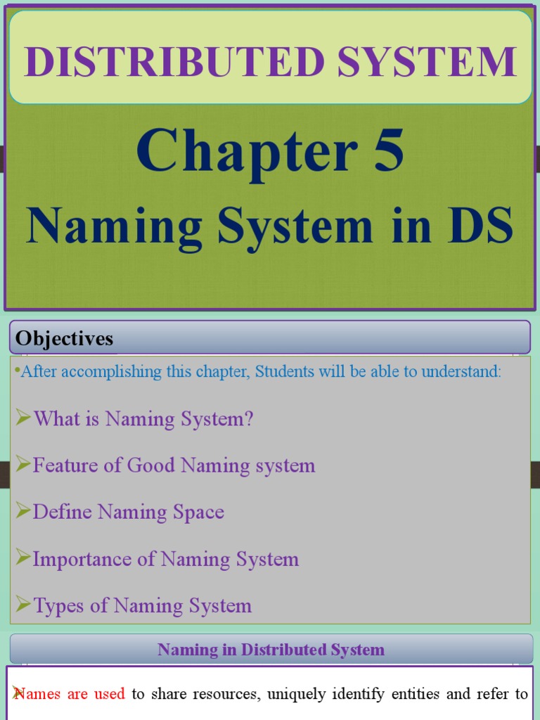 Distributed System: Naming System in DS | PDF | Computer Network | Domain Name